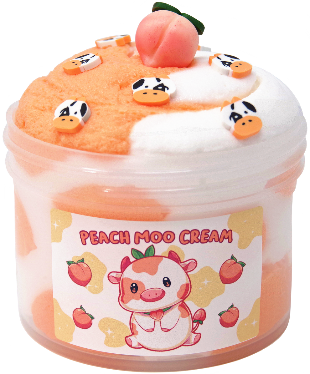Peach Moo Cream – SLIMEDROPS